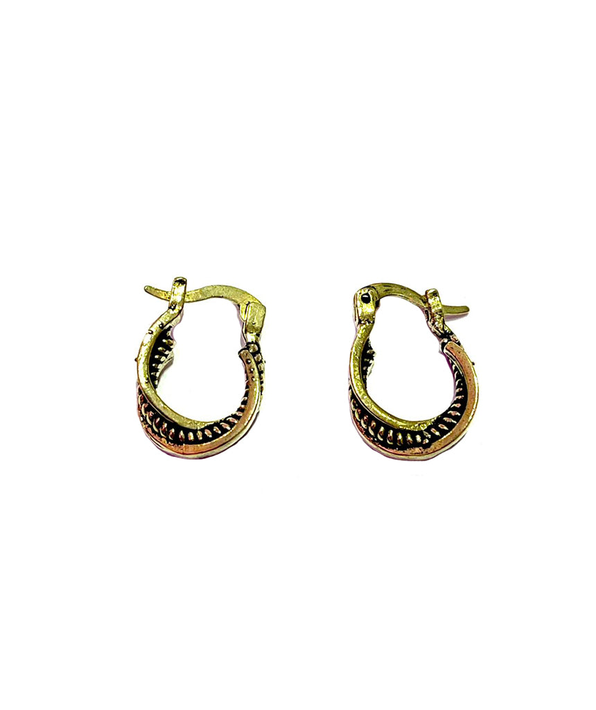 Mini Twisted Boho Hoops – Urbiana