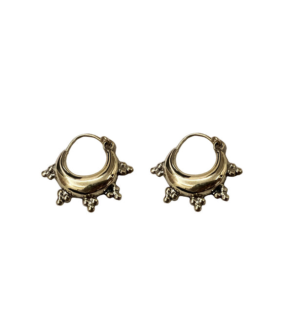 Mini Gold Bali Hoops – Urbiana